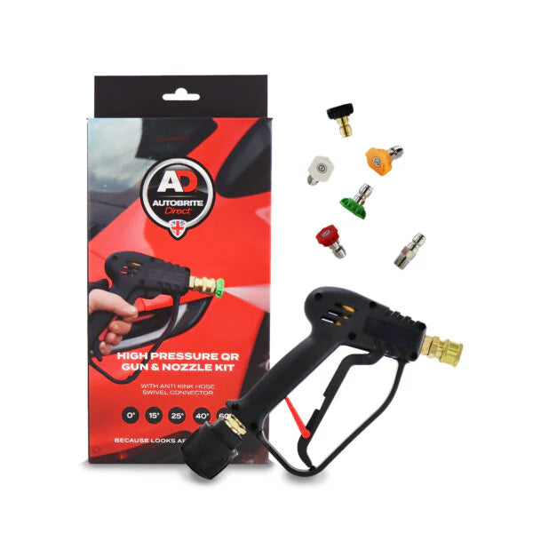 Autobrite High Pressure QR Gun & Nozzle kit – Detail Gear