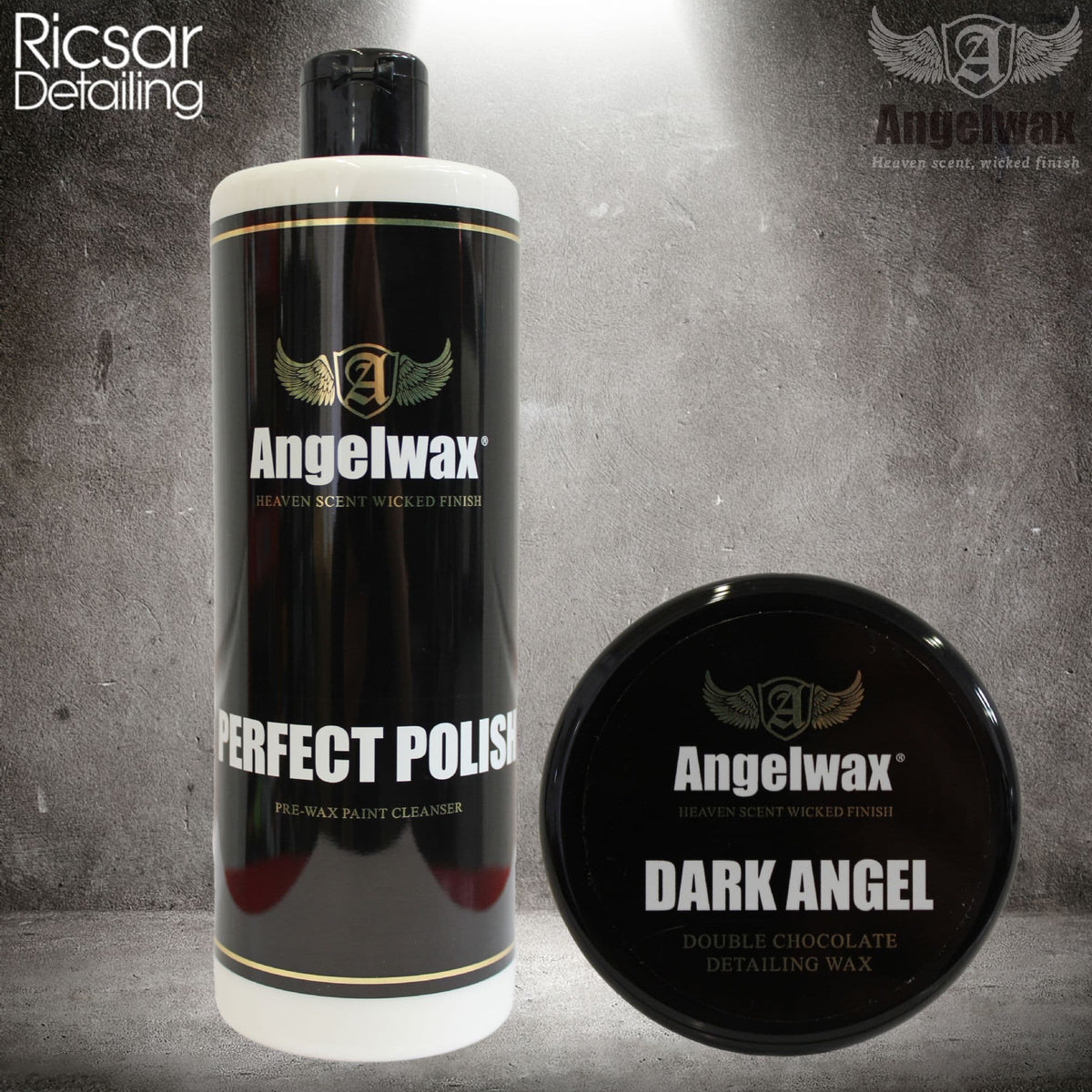 Angelwax Perfect Polish & Dark Angel Wax - Kit – Detail Gear