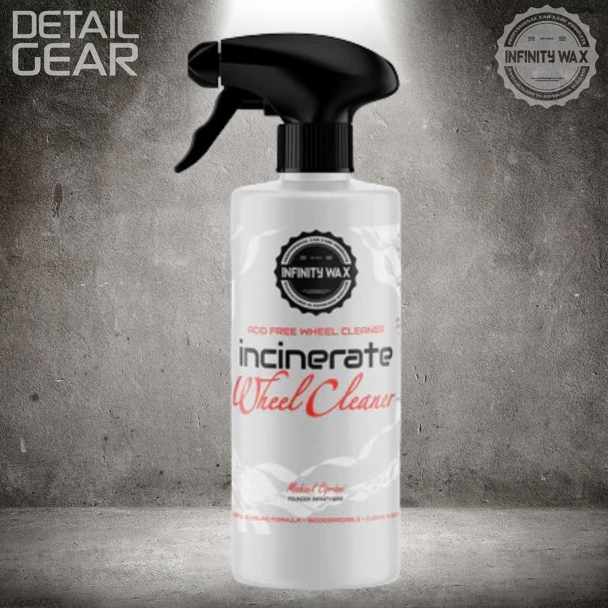 INFINITY WAX Incinerate Wheel Cleaner 500ml – Detail Gear