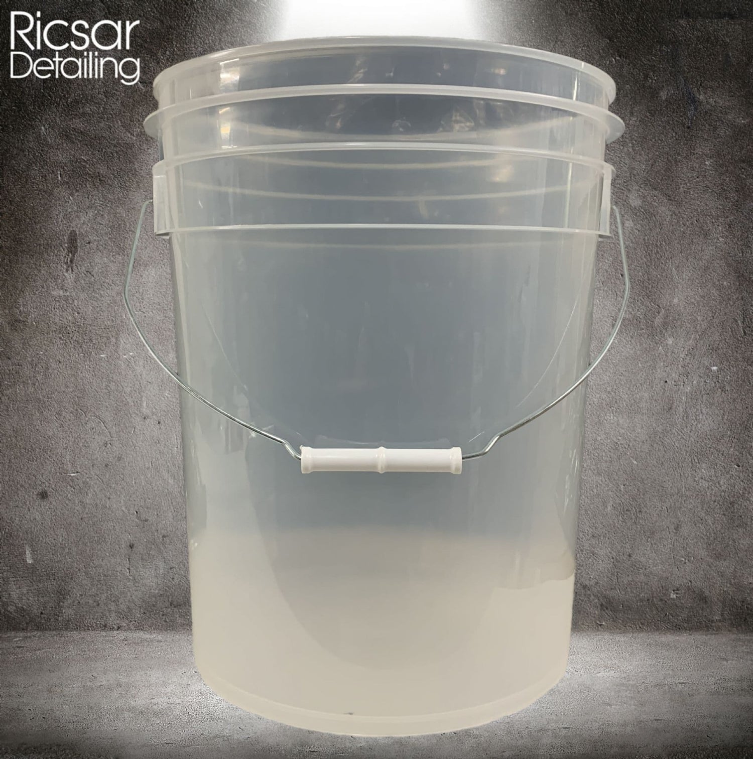 Home The Ultimate Clear Transparent Car Wash Bucket 20L (5 Gallons)