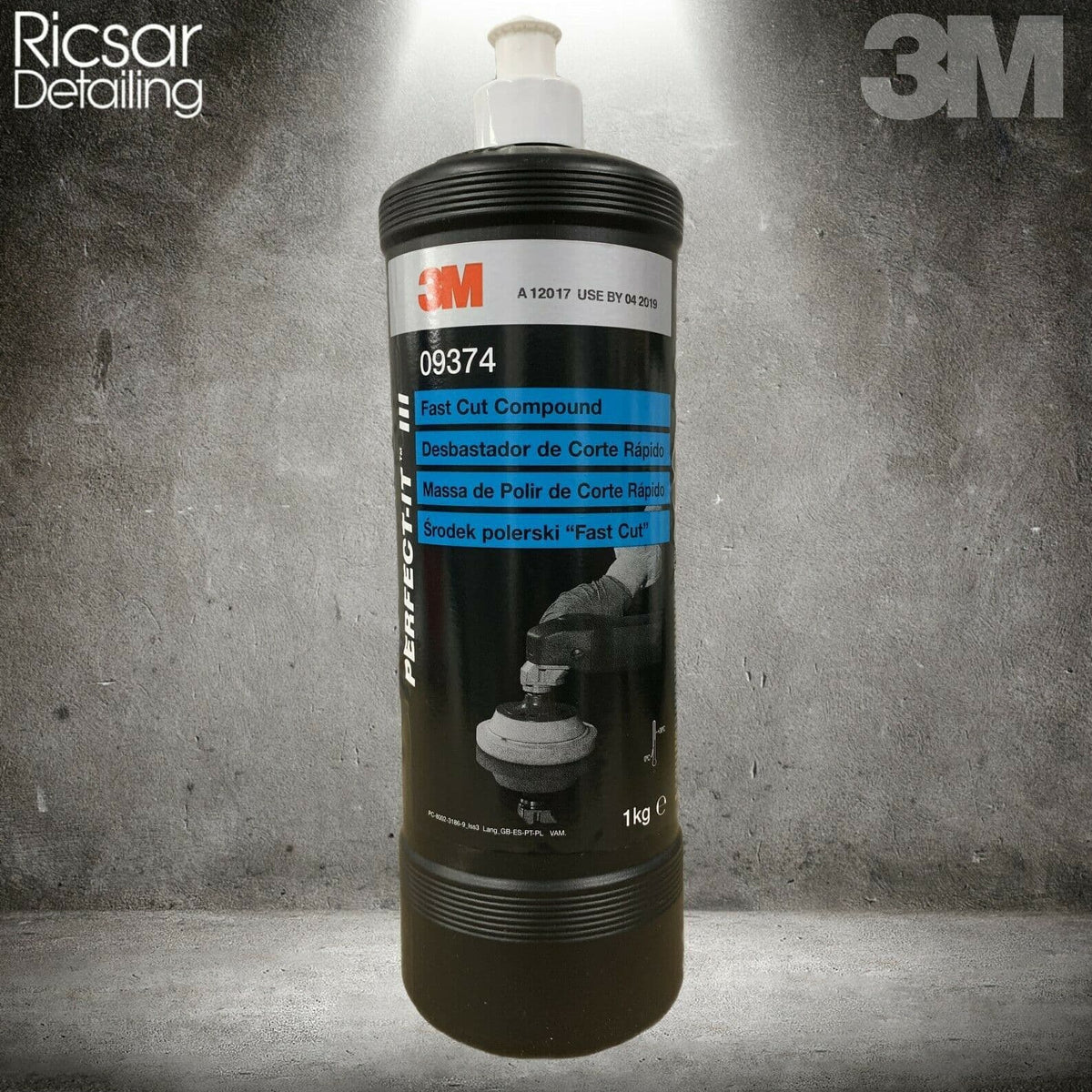3M 09374 Fast Cut Compound 3M Perfect-It Bodyshop Polish / Compound ...