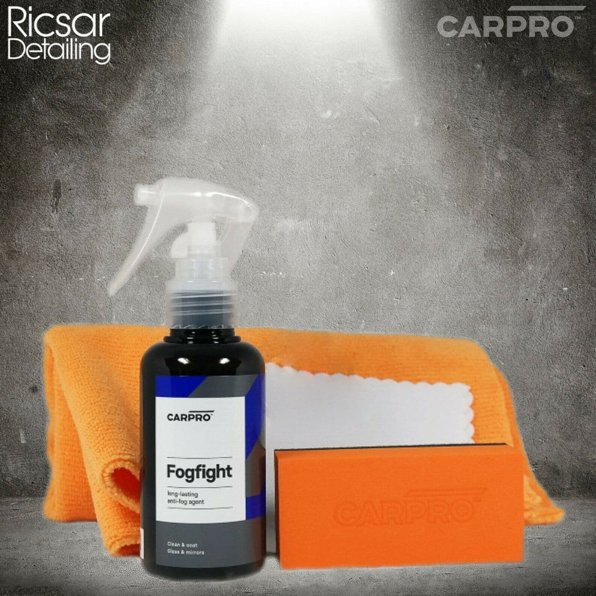 CarPro Fog Fight 100ml Kit - Stop Your Glass Steaming Up! – Detail Gear