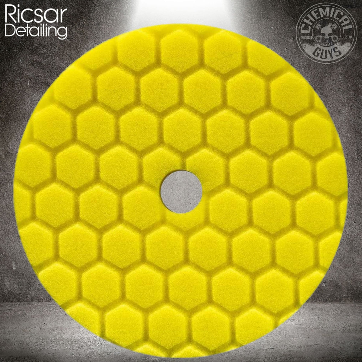 Chemical Guys Hex Logic Yellow Quantum Cutting/Compounding Pad – Detail ...