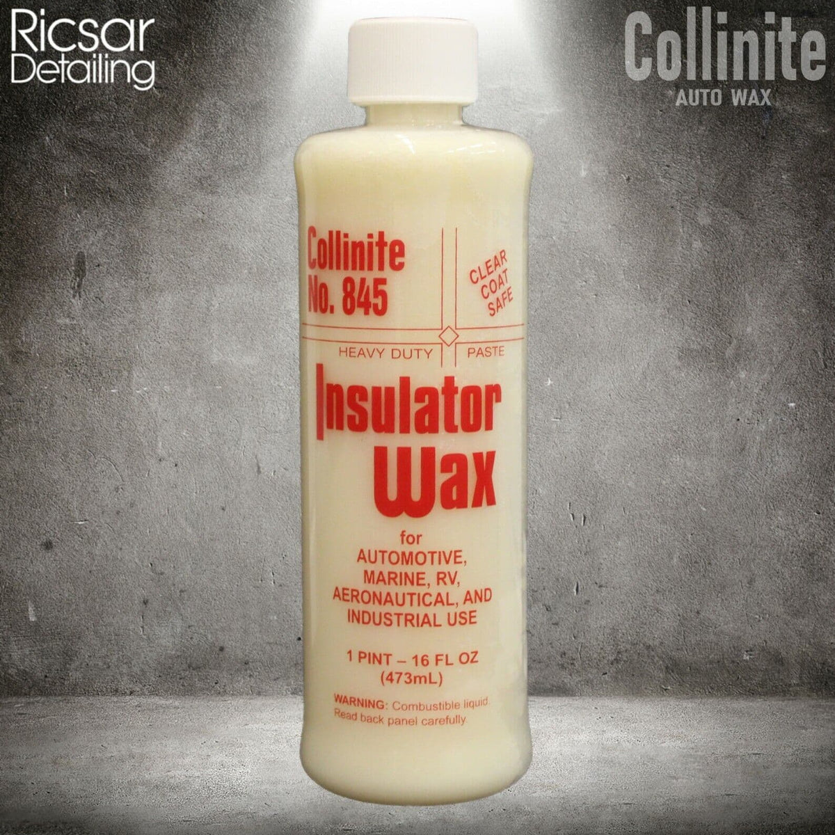 Collinite No. 845 Insulator Wax 1 Pint and Bilt Hamber Double Speed Wa ...