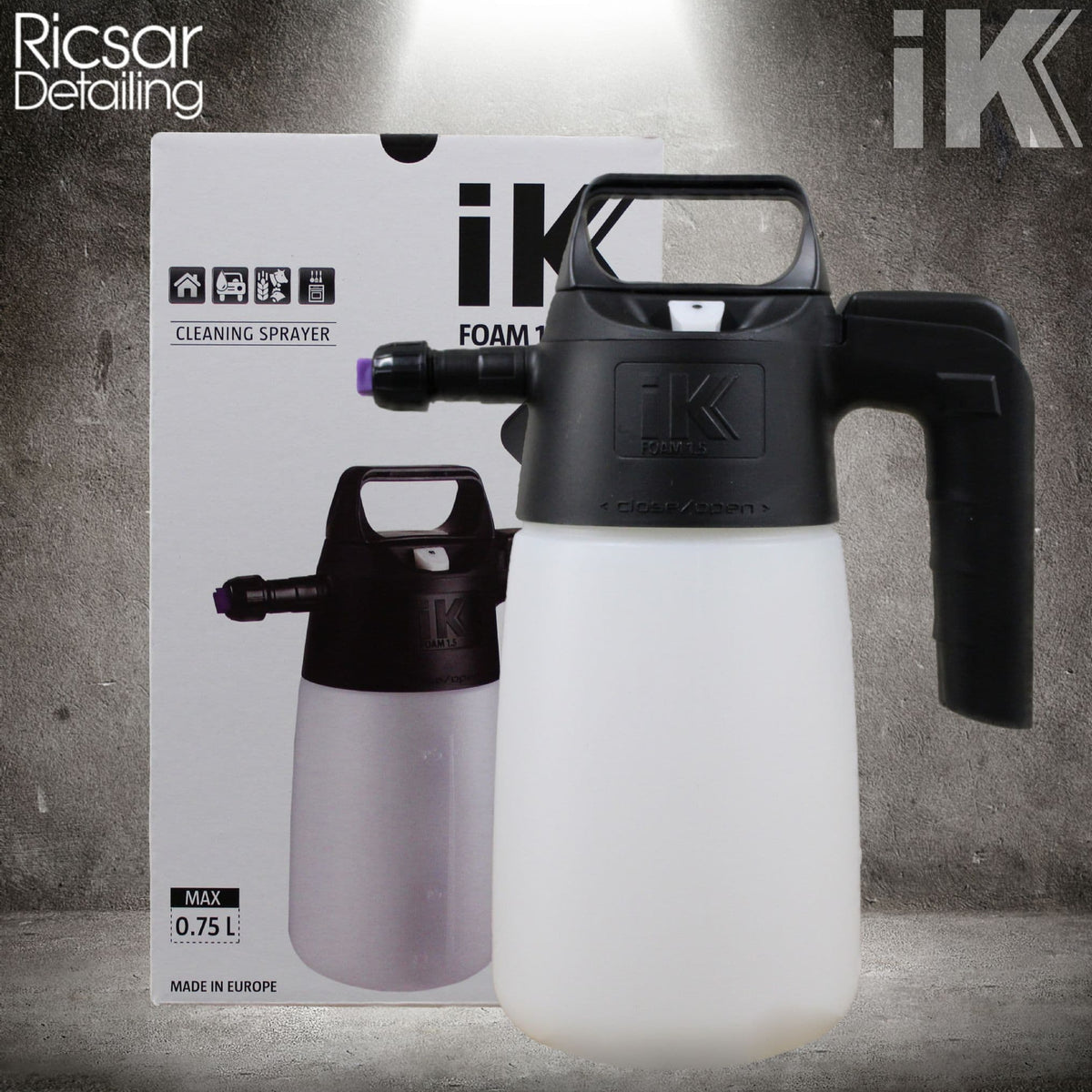 iK Foam 1.5 Handheld Pressure Sprayer – Detail Gear